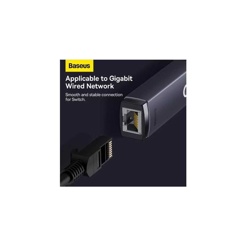 Baseus USB RJ45 Adapter 100Mbps/1000Mbps USB C to RJ45 LAN Port ...