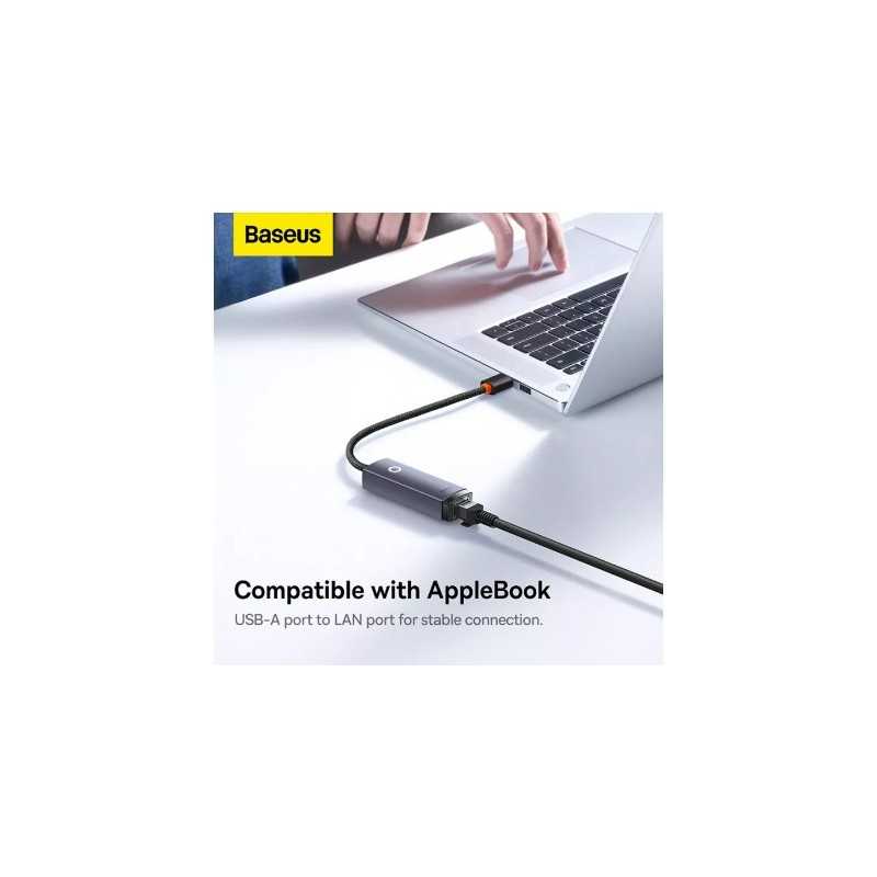Baseus USB RJ45 Adapter 100Mbps/1000Mbps USB C to RJ45 LAN Port ...